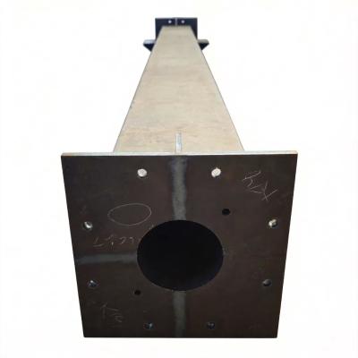 China Shop Welded Box Steel Structural Columns, Dimensionally Stable Steel for Mineral Plant Building Frames for sale