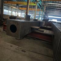 China Welded Steel Box Columns, Cut-to-Size Steel for Car Parking Multi-Storey Steel Structures for sale