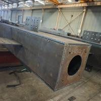 China Welded Steel Box Columns, Cut-to-Size Steel for Car Parking Multi-Storey Steel Structures for sale
