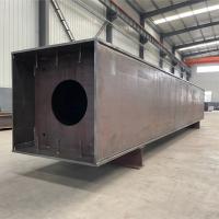 China Prefabricated Box Steel Columns Welded, Corrosion Resistant Optional Steel for Coastal Construction Projects for sale