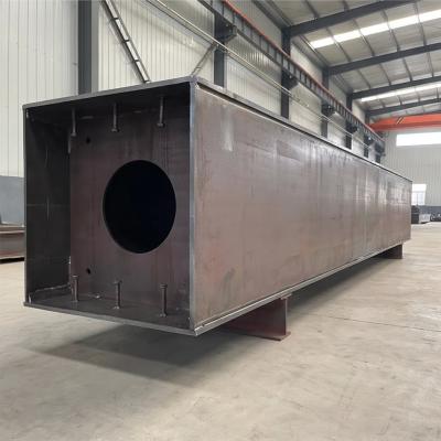 China Prefabricated Box Steel Columns Welded, Corrosion Resistant Optional Steel for Coastal Construction Projects for sale