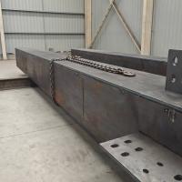 China Welded Box Steel Columns for Structural Engineering, High Rigidity Steel for Monument and Landmark Frames for sale