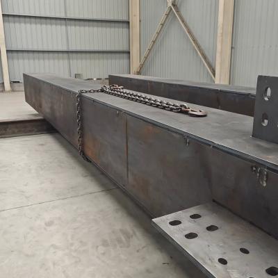 China Welded Box Steel Columns for Structural Engineering, High Rigidity Steel for Monument and Landmark Frames for sale