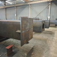 China Welded Box Steel Columns for Structural Engineering, High Rigidity Steel for Monument and Landmark Frames for sale