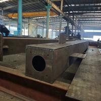 China Welded Box Steel Columns for Structural Engineering, High Rigidity Steel for Monument and Landmark Frames for sale