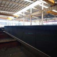 China Welded H-Beam Steel Beam, Shot Blasted & Painted for Export Steel Structure Projects for sale