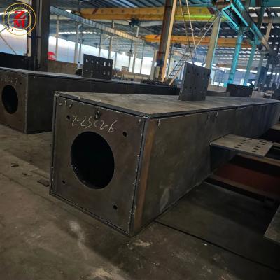 China Custom Welded Steel Box Column with NDT Inspection for Steel Projects for sale