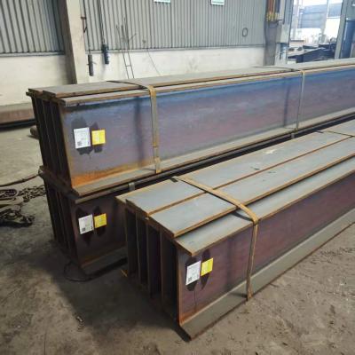 China Hot Rolled Support Steel H Beams, Stable Steel for Platform and Canopy Construction for sale