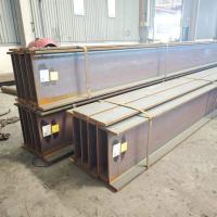 China Hot Rolled Support Steel H Beams, Stable Steel for Platform and Canopy Construction for sale