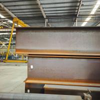 China Wide Flange Steel H Sections Hot Rolled, Rigid Steel for Multi-Storey Metal Frame Buildings for sale