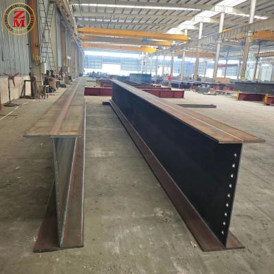 China Easy on-Site Assembly GB Standard Earthquake Resistance Custom Welded Steel H-Beam for sale
