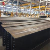 China Recyclable ASTM Standard SA2.5 Shot-Blast Treated Customizable Welded H Section Beam for sale