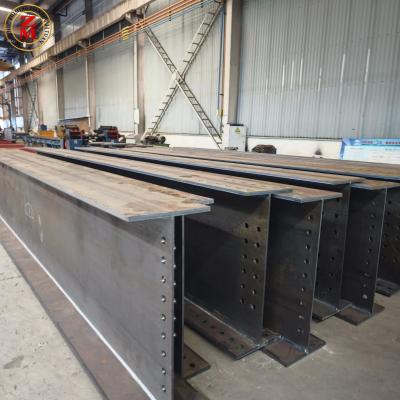 China SA2.5 Shot-Blast Treated 1-Year Guarantee Earthquake Resistance Steel Girder for Industrial Workshops for sale