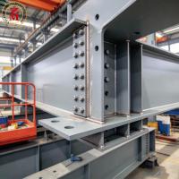 China Heavy Duty Steel Crane Beam, Welded Crane Girder for Factory Overhead Lifting for sale
