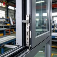 China Aluminum Sliding Window, 2 Track & 3 Track Aluminum Alloy Window for Apartment Building for sale