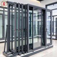 China Aluminum Sliding Door, Narrow Frame Tempered Insulated Glass Sliding Door for Living Room for sale