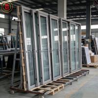 China Aluminum Casement Door, Tempered Insulated Glass Swing Door for Villa Balcony for sale