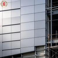 China Aluminum Panel Curtain Wall, Weather Resistant Aluminum Solid Panel for Commercial Building Facade for sale