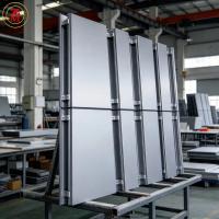 China Aluminum Panel Curtain Wall, Weather Resistant Aluminum Solid Panel for Commercial Building Facade for sale