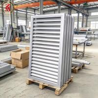 China Anti-Corrosion Aluminum Louver Window, Building Facade Sunshade Louver for sale