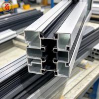 China Large Energy Saving Thermal Break Aluminum Window, Double Glazed Insulated Window for Building for sale