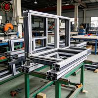 China Large Energy Saving Thermal Break Aluminum Window, Double Glazed Insulated Window for Building for sale
