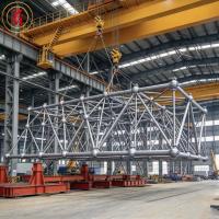 China Large Span Steel Space Grid, Prefabricated Steel Grid Structure for Stadium Roof for sale