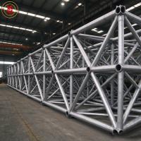 China Custom Steel Pipe Truss, High Strength Space Pipe Truss for Stadium & Roof for sale