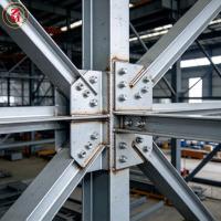 China Prefabricated Steel Roof Truss, High Strength Welded Steel Truss for Hangar & Stadium for sale