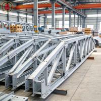 China Prefabricated Steel Roof Truss, High Strength Welded Steel Truss for Hangar & Stadium for sale