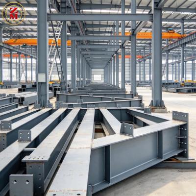 China Prefabricated Steel Structure Components for Industrial Workshop for sale
