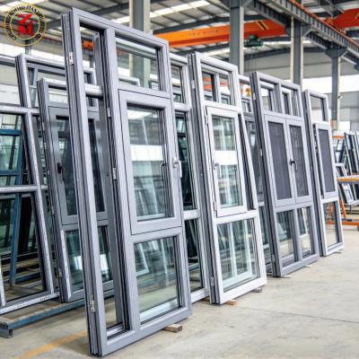 China Aluminum Casement Window, Outward & Inward Opening Aluminum Window for Villa Building for sale