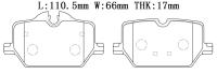 China 34206888835 BMW Brake Pad for sale