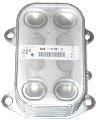 China 03L117021C Engine Parts Oil Cooler for sale