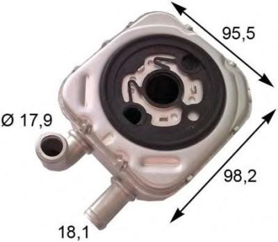 China 059117021B Engine Parts Oil Cooler for sale