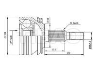China 7H0498099 Transmission Parts C.V Joint for sale