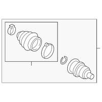 China 3QF498099B Transmission Parts C.V Joint for sale