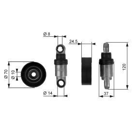 China BMW 11281717188 Engine Parts Belt Tensioner Dammper for sale