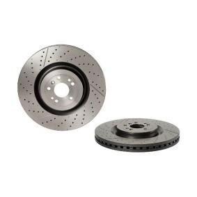 China Mercedes Benz 1664210512 Chassis Parts Brake Disc for sale
