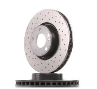 China Mercedes Benz 0004212112 Chassis Parts Brake Disc for sale