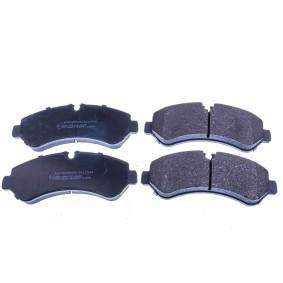 China Mercedes Sprinter 9074205201 Chassis Parts Brake Pad Set for sale