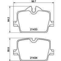 China BMW 34206888832 Chassis Parts Brake Pad Set for sale