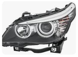 China 63127177727 Headlight for BMW 5 (E60) for sale
