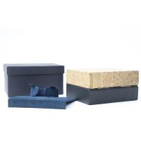 China Customized Logo Cork and Pu Leather Watch Box for Colorful Sponge for sale
