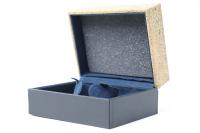 China Customized Logo Cork and Pu Leather Watch Box for Colorful Sponge for sale