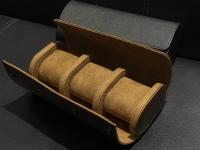 China Sample Time 5-7 Days 3Pcs Watch Roll Made of Pu Leather for Customized Logo and Color for sale