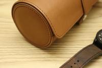 China 3Pcs Watch Roll-Pu Leather Watch Roll Customized Logo Sample Time 5-7days for sale