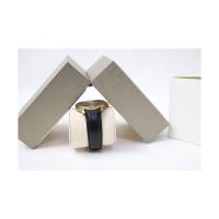 China Product Luxury Brushed Lines Watch Box with Cardboard Material Sample Time 5-7 Days for sale