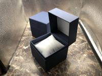 China Customized Recycled Elastic Buckle Paper Watch Box 108*110*110mm for Express Shipping for sale