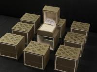 China Luxury High Eend Ring Box customized your logo for sale